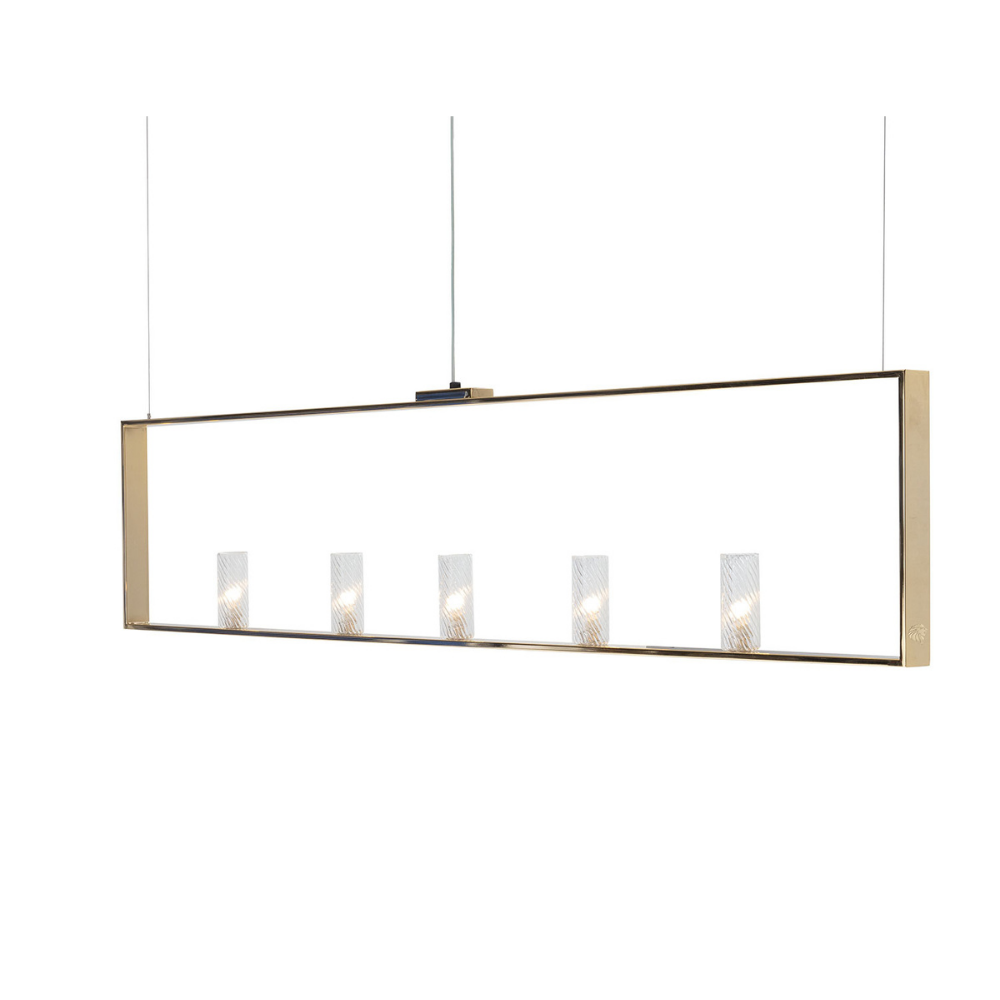 Charisma Rectangle Chandelier – Sovereign Interiors